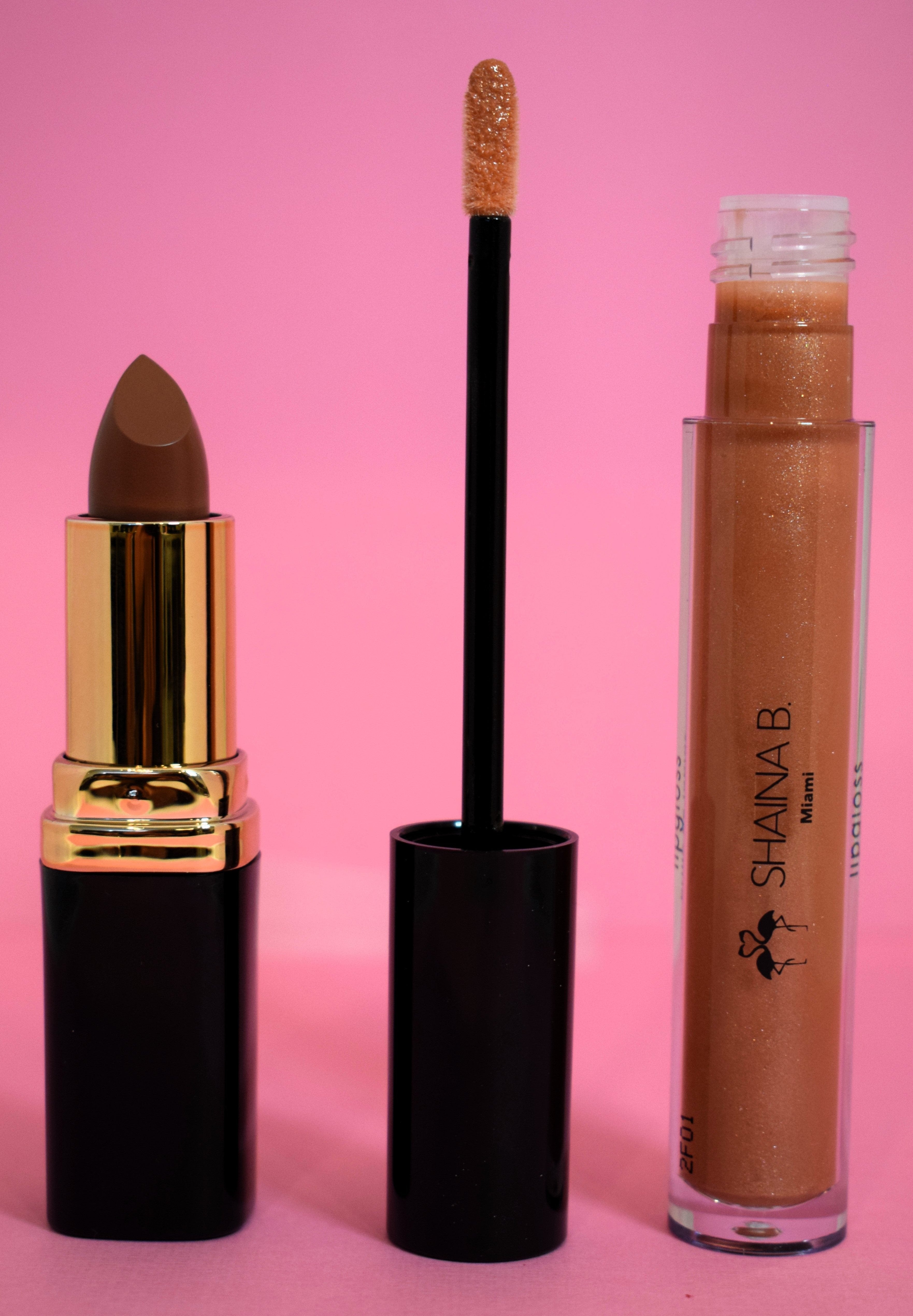 Heatwave Gloss + Miami Spice Lip Combo – Shaina B. Cosmetics